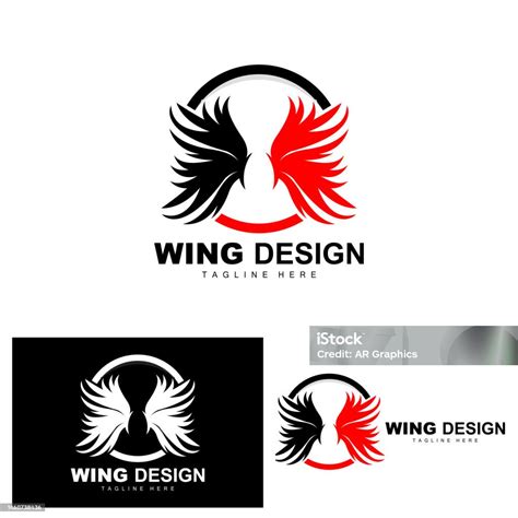 날개 로고 피닉스 로고 새 날개 벡터 템플릿 그림 날개 브랜드 디자인 개념에 대한 스톡 벡터 아트 및 기타 이미지 개념 개념과 주제 공항 Istock