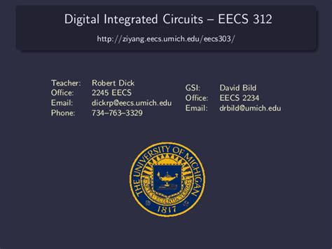 digital integrated circuits assignment 2 eecs 312 docsity