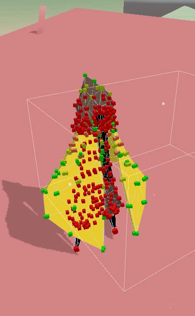 Unity 5 Cloth Colliders Inflating Mesh Questions And Answers Unity