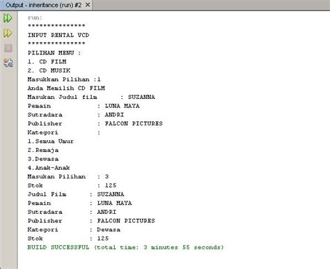 Pemrograman Berorientasi Objek Inheritancepbo Java