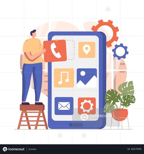 app ui ux animation free download people animations iconscout