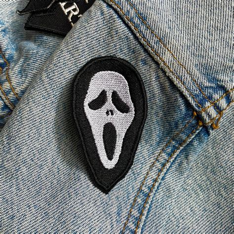 Ghostface Patch Etsy