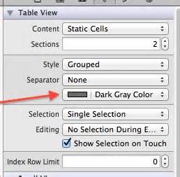 Iphone How Can I Change Ios Table Group Border Stack Overflow