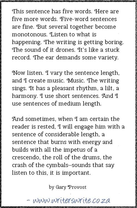 Pro Tip How To Vary Sentence Length And Why Its Important School