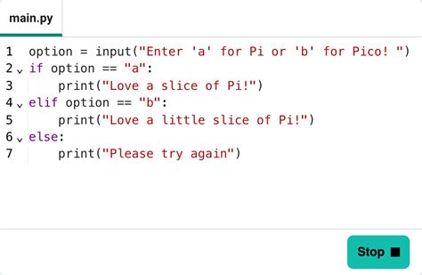 Python Code In The Code Editor