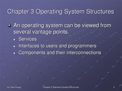 operating system concepts ppt download