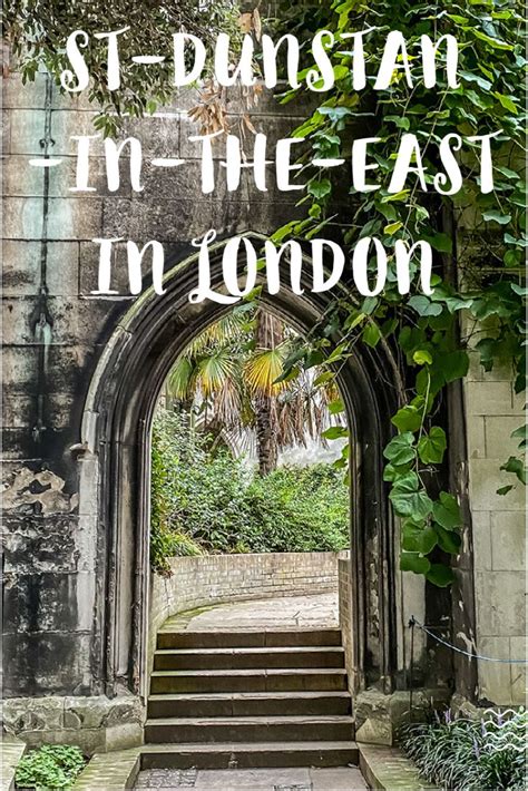 St Dunstan In The East A Hidden Gem In London