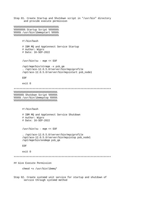 Create Systemd Unit For Ibm Mqservice With Pacemaker Cluster Pdf