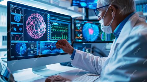 Premium Photo An Oncologist Employs Ai Tools To Tailor Cancer Treatment Plans Based On Genetic