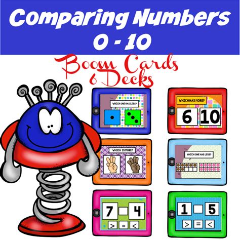 fun digital resources for comparing two numbers between 0 and 10