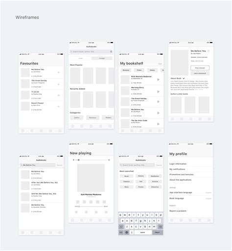 Audiobook App UX UI Design On Behance Audiobook App UX UI Design On Behance