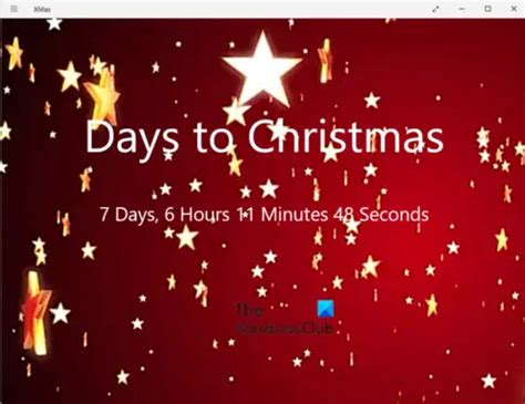 Best Free Christmas Countdown Apps And Widgets For Windows Pc