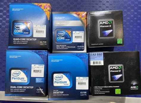 未使用Intel Boxed Core i5 i5 750 2 66GHz AMD X2 550 その他 まとめてセット 未使用品の落札情報詳細 ヤフオク落札価格情報 オークフリー
