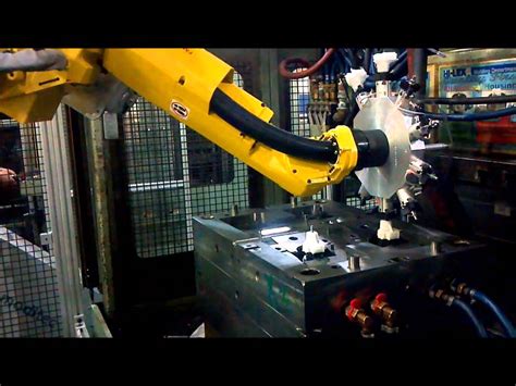 automated injection molding machine youtube