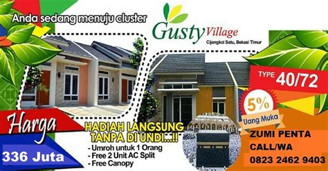 Gusty Village Cijengkol Setu Bekasi Timur Gusty Village Cijengkol Setu Bekasi Timur