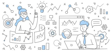 Data Analysis Business Concept Analysts People 13961750 Vector Art At Vecteezy