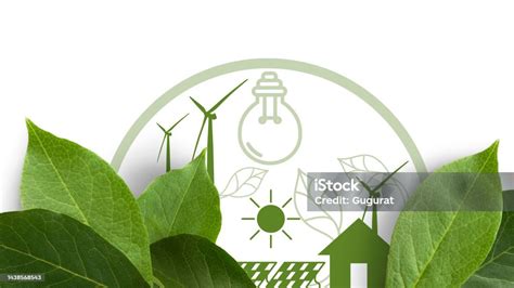에너지 절약 흰색 배경에 미래에 사는 재생 에너지 개념에 대한 배경 자연 에너지 세상을 사랑하고 자연을 돌봅니다 복사 공간 배너 웹 사이트 3d 렌더링 지속 가능한 자원에
