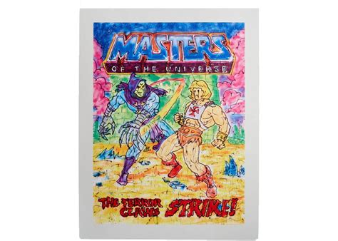 Mattel Madsaki Masters Of The Universe Terror Claws Print Side Kicks