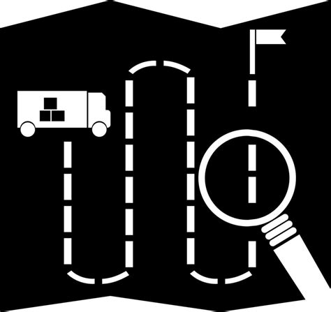 Delivery Point Location Tracking Icon 24244945 Vector Art At Vecteezy