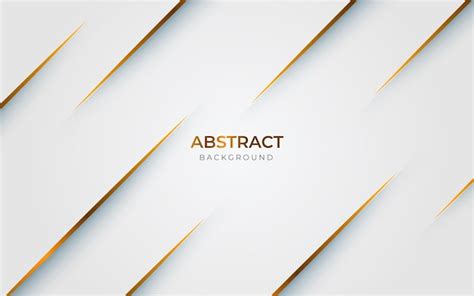 금색 선 그림자와 밝은 고급 질감 배경이 있는 추상 흰색 대각선 줄무늬 프리미엄 벡터