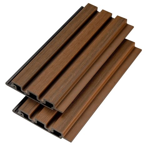 Aurora Cladding 3 4m Length Teak Composite Cladding Ausgrass