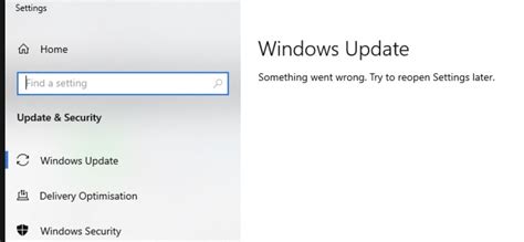Solved How Do I Fix Windows Update Something Went Wrong Try To Reopen Settings Later Pupuweb