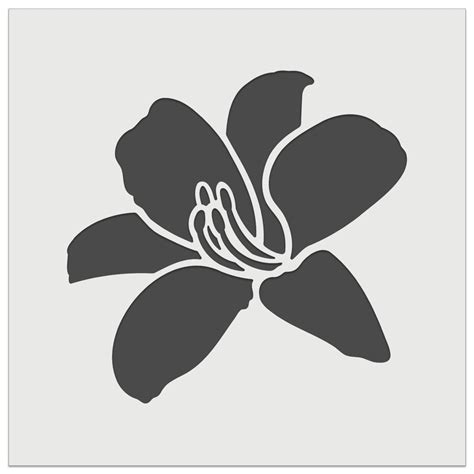 Daylily Lily Flower Wall Cookie Diy Craft Reusable Stencil Michaels