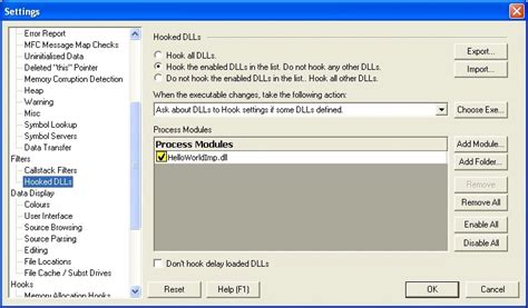 Monitoring Memory Use In A JNI DLL Called From Java Software Verify