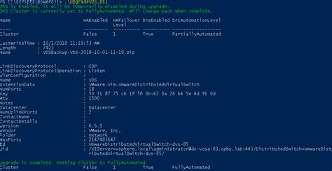 Automating The Upgrade Of The Virtual Distributed Switch Davidstamen