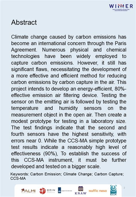 Development Of Carbon Capture And Storage Microalgae Ccs Ma Technology As Carbon Emissions