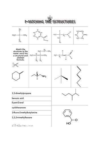 matching the structures teaching resources
