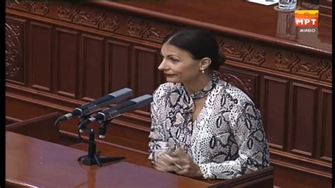 Нина Ангеловска министер за финансии Youtube