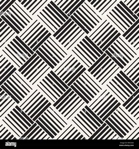 Seamless Pattern With Lines Lattice Vector Abstract Geometric Background Stylish Structure
