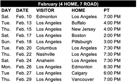 Breaking Down The 2023 24 La Kings Schedule La Kings Insider