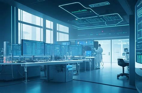 Premium Ai Image Aidriven Financial Analysis Lab