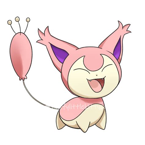 Skitty By Fluffylittlekittycat On Deviantart