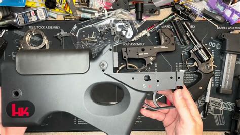 Hk Sl8 Part 5 Sear Bolt Catch And Trigger Spring Disassembleassemble