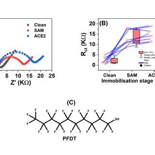 A Example Nyquist Plots From A Representative Electrode Following Download Scientific Diagram