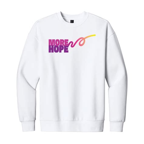 Heavyweight Crew Sweatshirt More Hope Unisex Sagent Behavioral Health