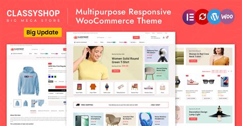 Classyshop Multipurpose Elementor Woocommerce Responsive Theme