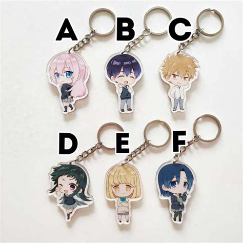 Keychain Anime Kawaii Dake Ja Nai Shikimori San 2 Shikimori Miyako