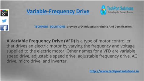 Ppt Best Industrial Variable Frequency Drive Training Centre In Pune