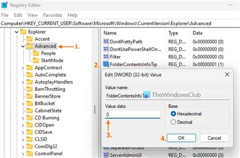 Disable Pop Up Description For Folder Desktop Items In Windows