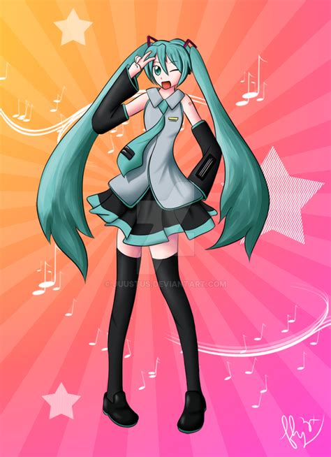 Hatsune Miku Collaboration By Juustus On DeviantArt