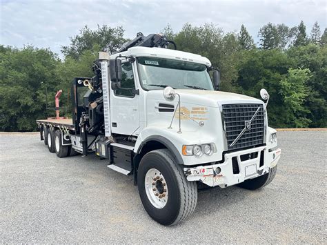 2019 Volvo Vhd Knuckle Boom Truck 129900 Charter Trucks