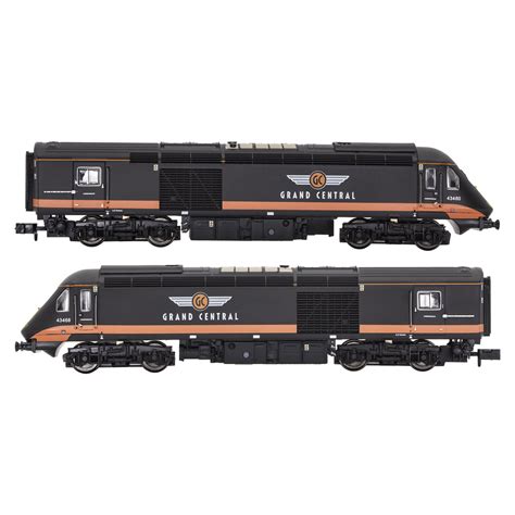2d 019 204 N Gauge Class 43 Hst Grand Central Twin Pack 43480 And 43480 Dapol