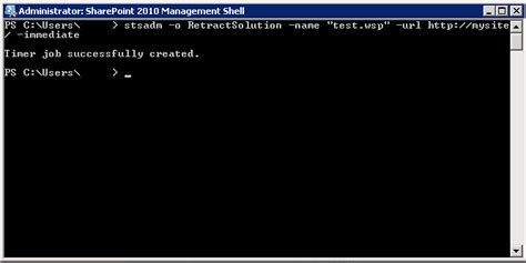 Helix Consulting Sharepoint 2010 Wsp Deployment From Powershell