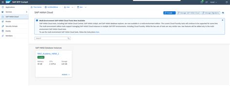 Create Your First Sap Hana Cloud Instance From Sap Sap Community