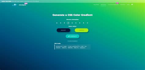 Css Gradient Generators 13 Useful Sites And Tools