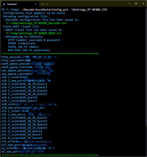 Script To Decode Asus Router Configuration Backup File Vladdba